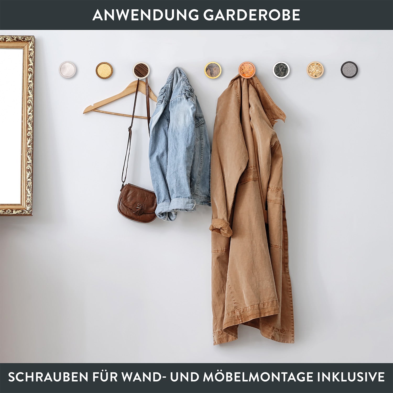 Luxus Stylisch Garderobenhaken Ausgefallen Bild